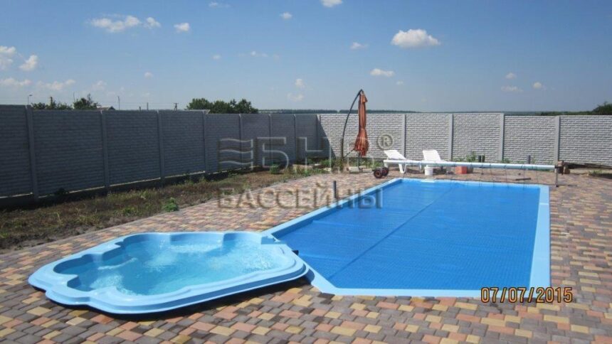 Composite pool (fiberglass) Water park - BNV_GE