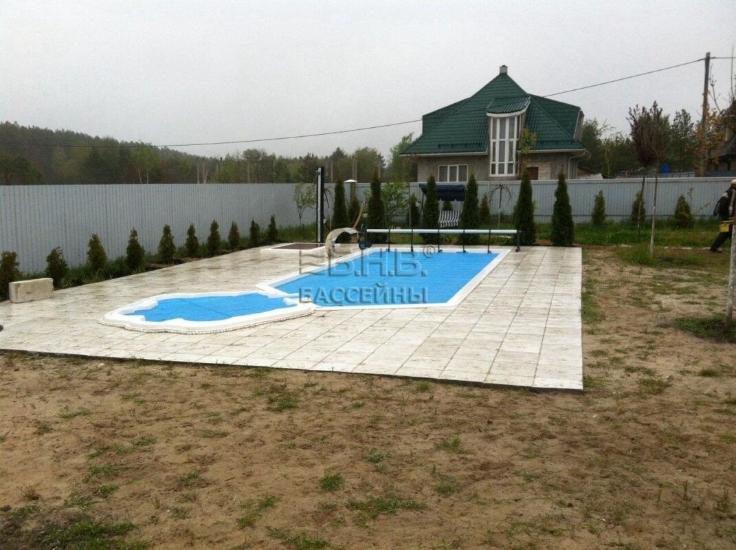 Composite pool (fiberglass) Water park - BNV_GE