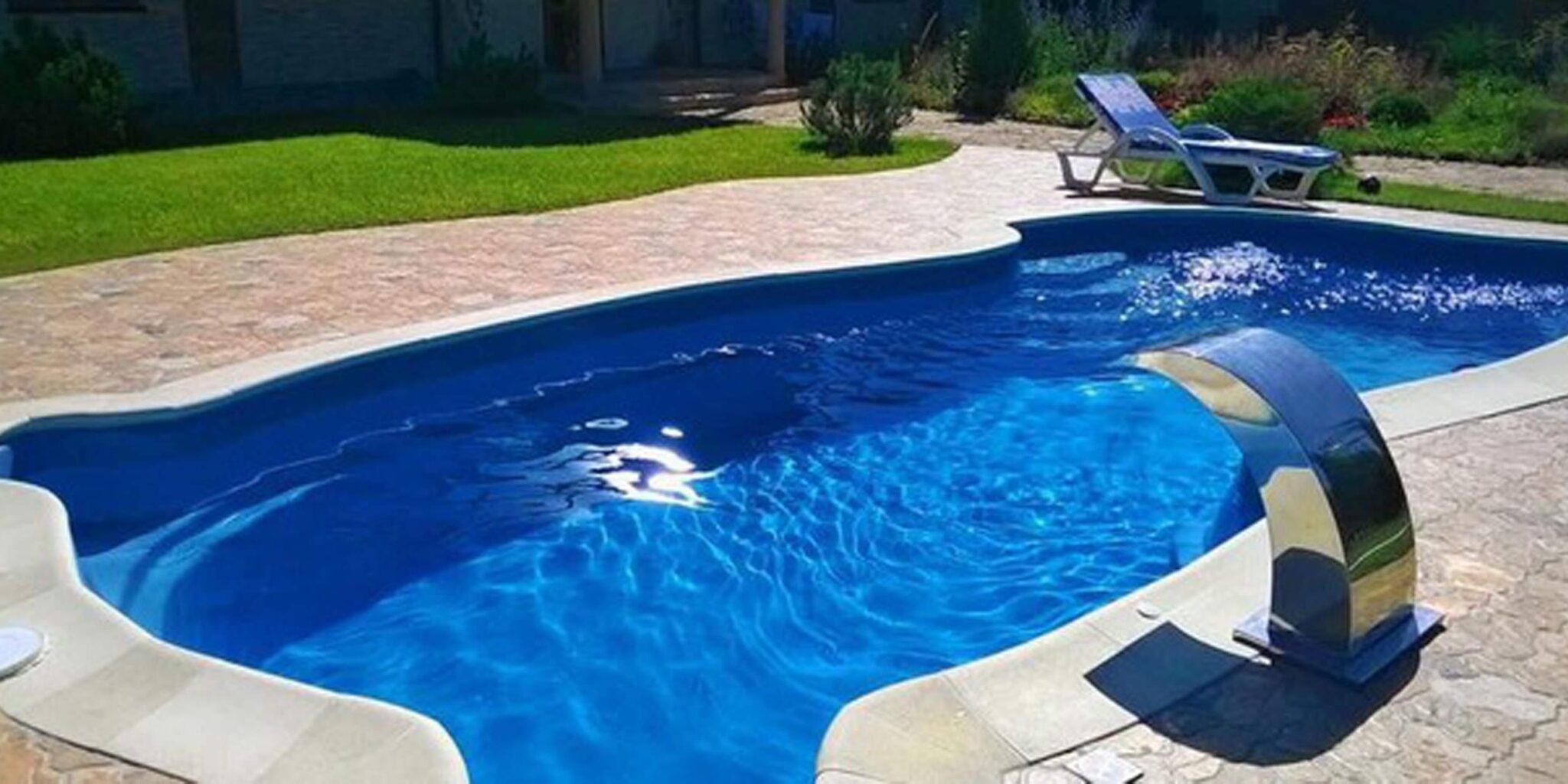 Buy ready-made pool from fiber glass in Tbilisi - BNV_GE